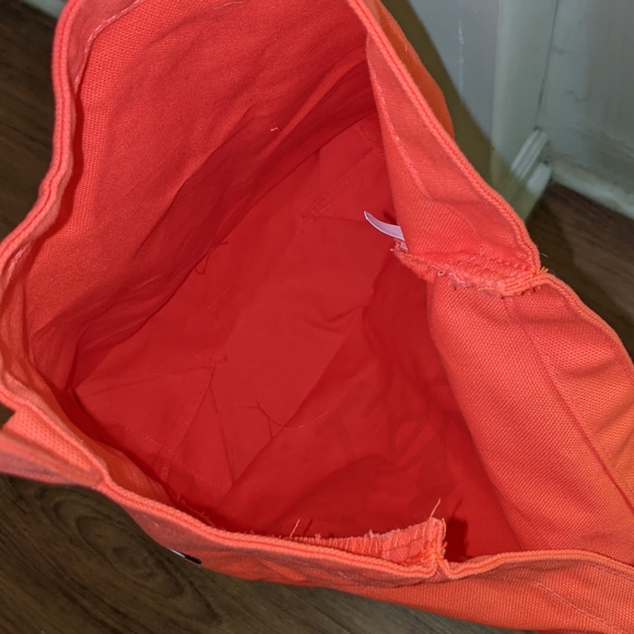 new yorker | Bags | Limited Edition New Yorker Red Canvas Tote With ...